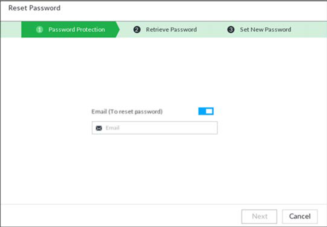 Resetting Password on Local Interface – Dahua India